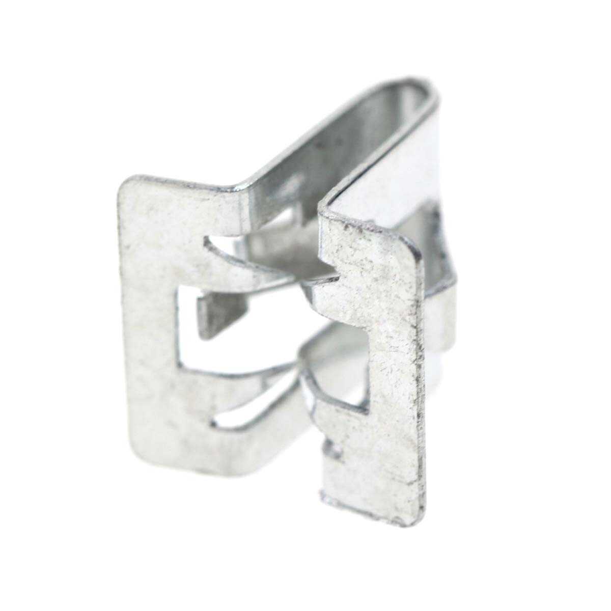 25pc Metal Fastener Clips 1/2" X 5/8" for GM Car Retainer Moulding Trim ...