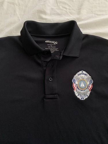 Northport Police Suffolk County New York Shirt L New SCPD Long Island ...