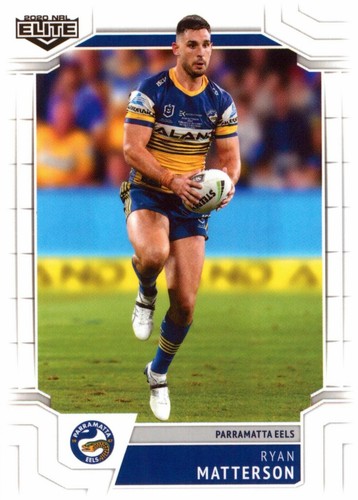 2020 PARRAMATTA EELS NRL Card RYAN MATTERSON Elite | eBay Australia