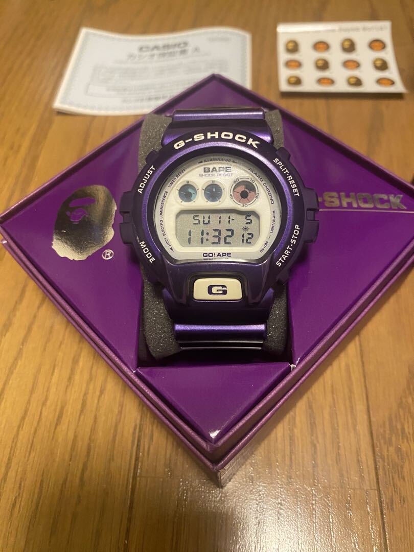 A Bathing Ape X Casio G-Shock Dw-6900 Digital Quartz Men A A Bathing Ape X Casio G-Shock Dw-6900 Digital Quartz Men A