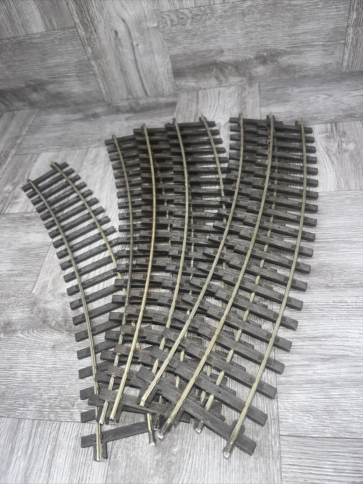 LOT of 6 PIECES CURVED POLA RAIL MAXI TRACK | eBay