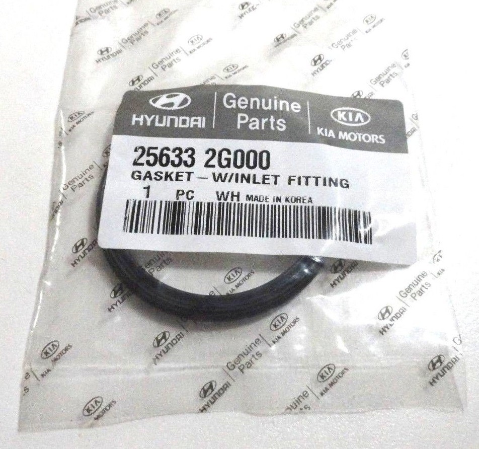 ( 1 ) GENUINE HYUNDAI / KIA 256332G000 GASKET - THERMOSTAT HOUSING | eBay