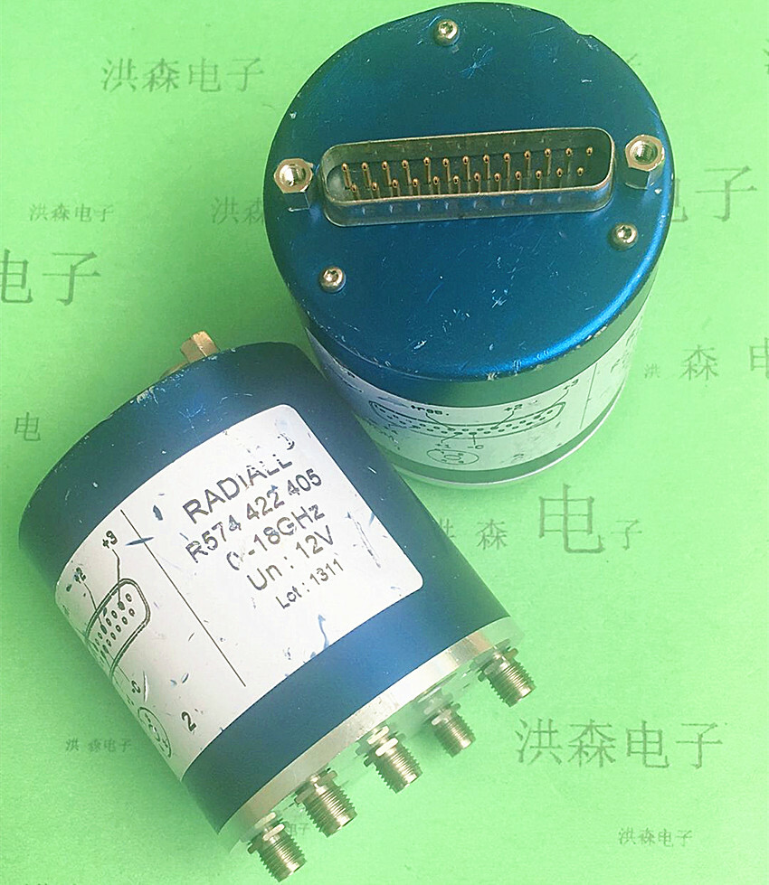 1pc RADIALL R574422405 DC-18GHz 12V SMA SP4T RF switch | eBay