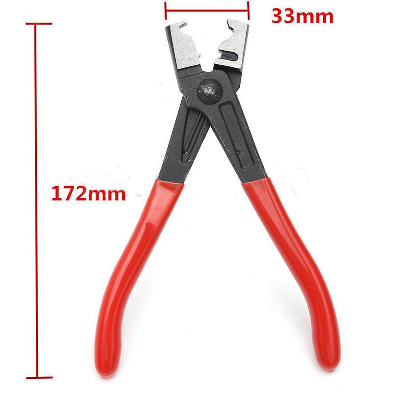 7"/180mm Clic-R Collar Pliers Spring Loaded Hose Clip Clamp Latch Lock ...