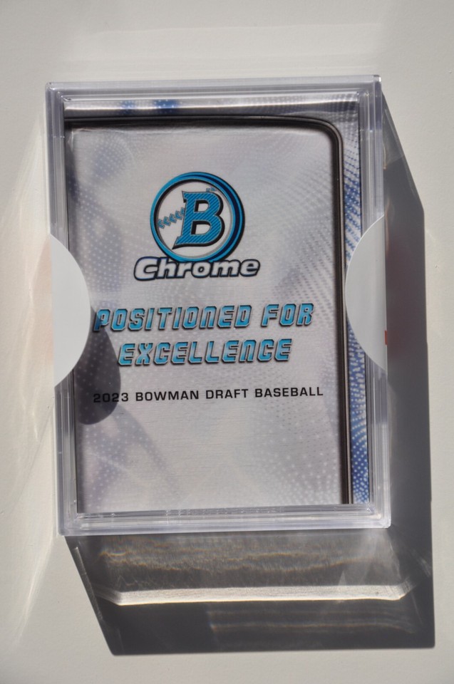2023 Bowman Draft Positioned For Excellence Auto Booklet /10 Langford ...