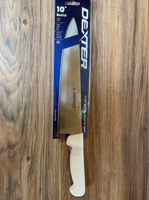 Dexter Russell 10" Cook's Kitchen Knife Stain Free High Carbon Steel ...