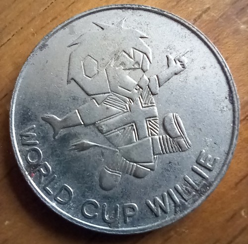 1966 World Cup Willie Vintage Coin / Medal - Jules Rimet Trophy | eBay