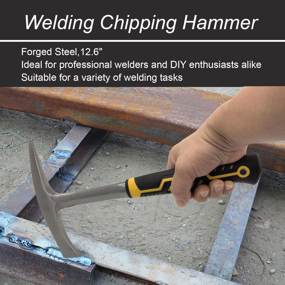 Welding Chipping Hammer,Slag Removal Hammer,Forged Steel,12.6 ...