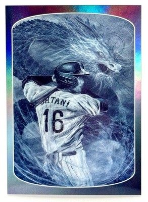 Shohei Ohtani the M1NT x Haiki Studio SP Art Chrome Refractor WBC ...