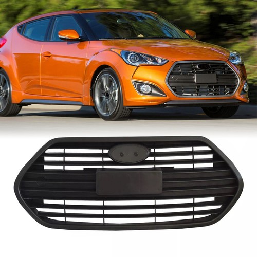 Front Upper Black Grille For Hyundai Veloster Turbo 2013-2016 | eBay