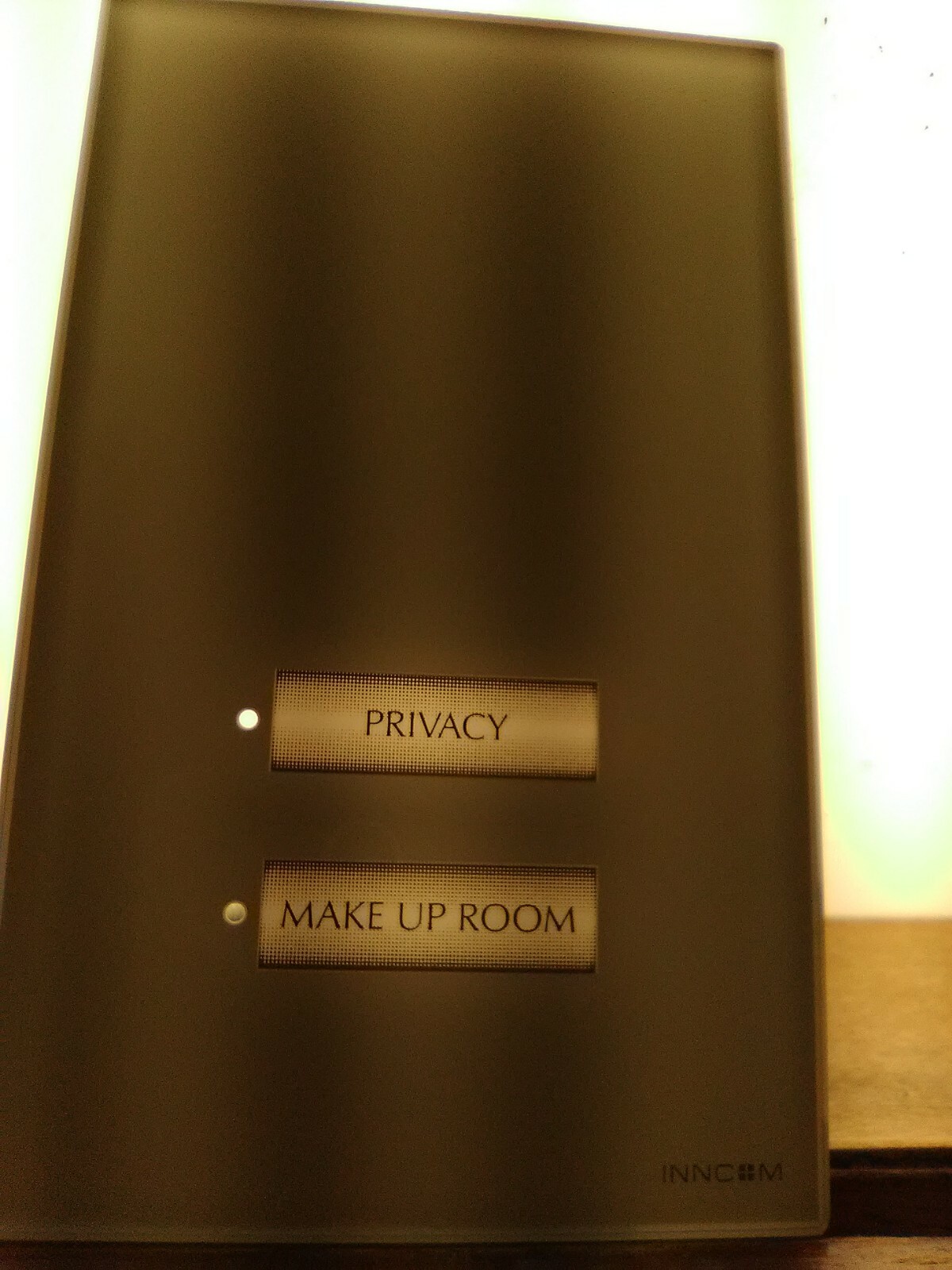 50 Honeywell DS12 designer electrical switch cover inncom make up room ...