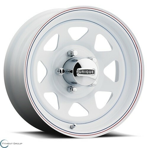 Unique Series 21 White 8 Spoke 8x15 Gloss Anthracite Rim for sale ...