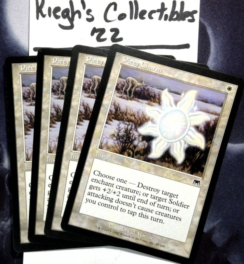 Mtg Piety Charm x4 | eBay