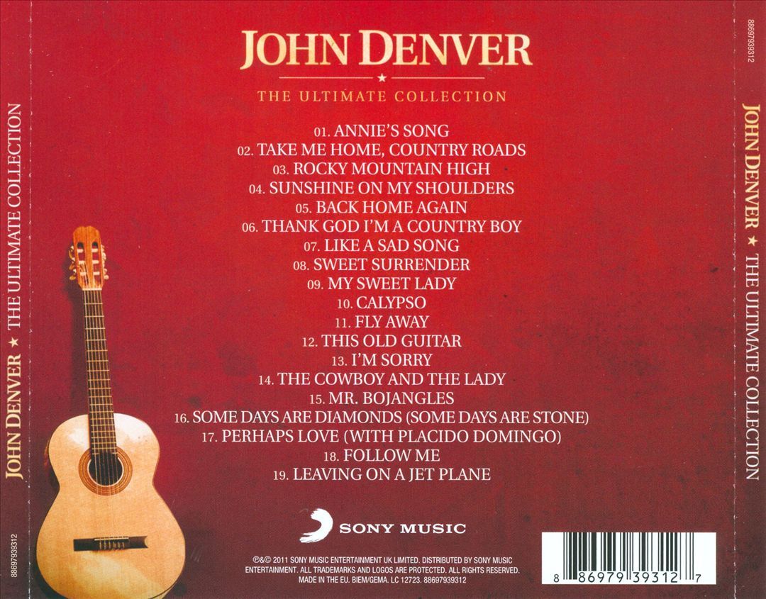 JOHN DENVER - THE ULTIMATE COLLECTION NEW CD 886979393127| eBay