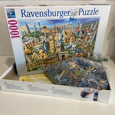 Ravensburger WORLD LANDMARKS Jigsaw Puzzle 1000 pieces | No. 19 890 0 ...