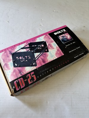 BOLTZ (25) CD Music Rack Wall Free Standing Holder Media Storage Steel ...