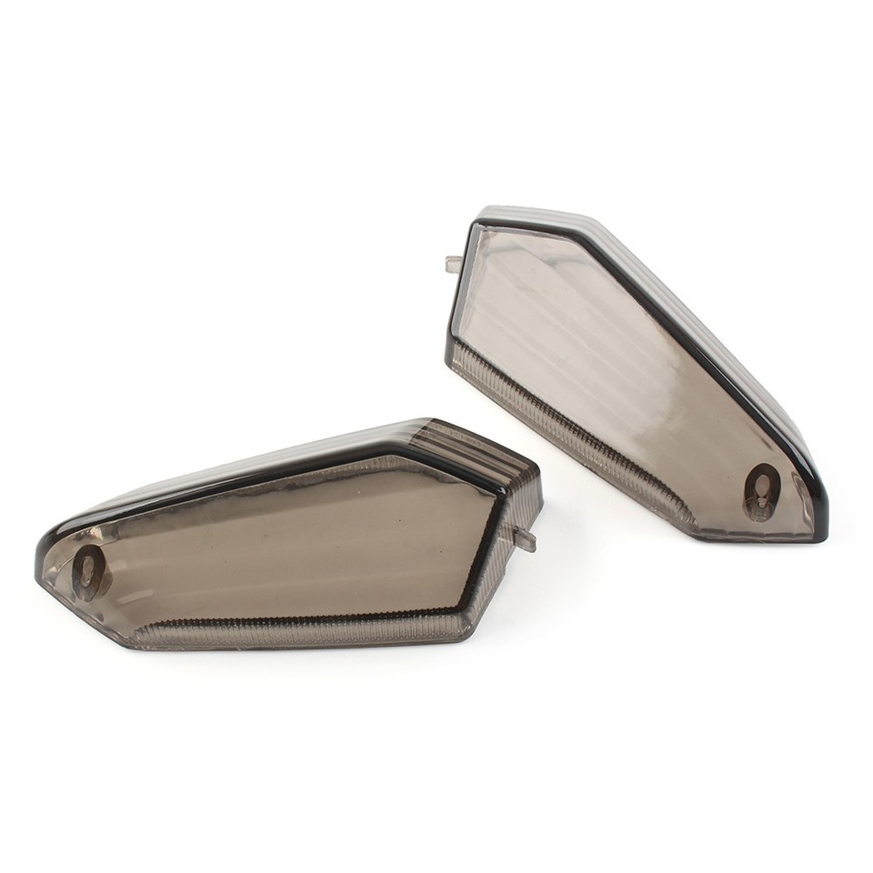 2x Motorcycle Rear Turn Signal Light Lens Fit KAWASAKI NINJA 300 650 ...
