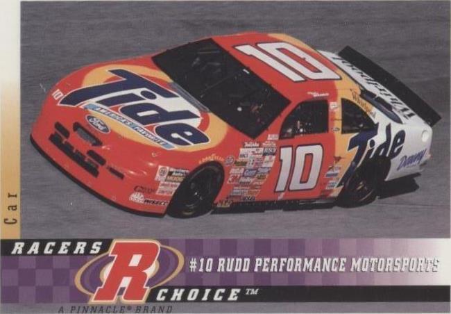1997 Pinnacle Racers Choice - Car Ricky Rudd #45 for sale online | eBay