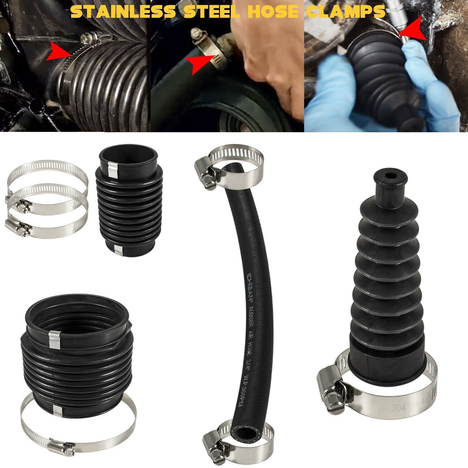 For MerCruiser Alpha 1 Gen 2 Bellows Transom Seal Repair Kit w/ Gimbal ...