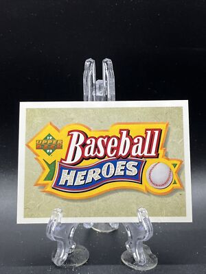 1992 Upper Deck Bench/Morgan Heroes #NNO Header SP R09245 | eBay