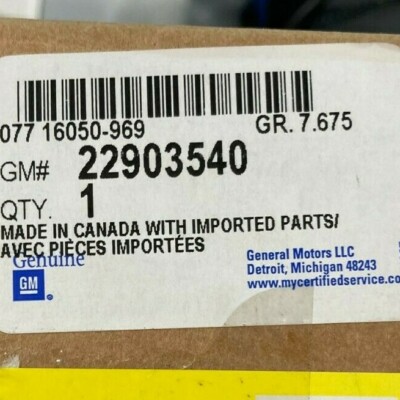 22903540 GM Spare Wheel Case | eBay