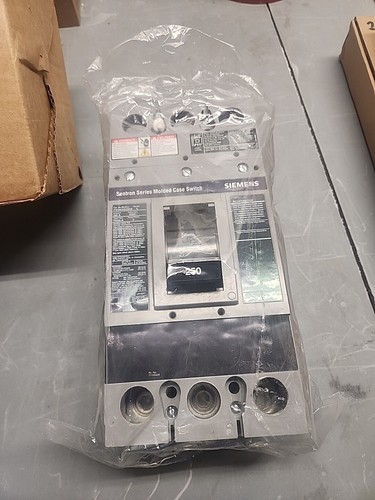 Siemens FXD63B225 600V 3 Pole Circuit Breaker 704798911059| eBay