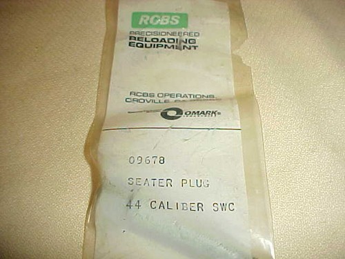 NOS RCBS Seater Plug .44 SWC 44 cal 09678 | eBay