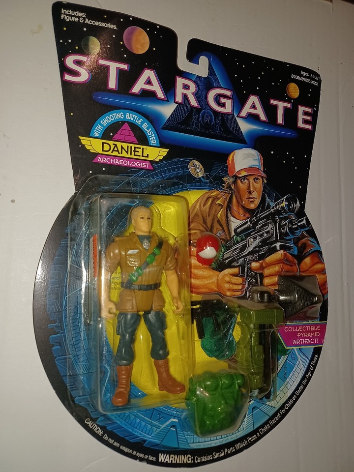 Vintage 1994 STARGATE Daniel Jackson Action Figure 4" Archaeologist | eBay