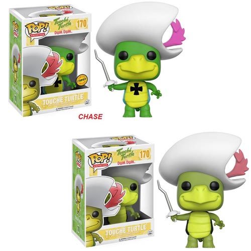 Funko Pop Touche Turtle Chase & Common #170 Vaulted Hanna Barbera Dum ...