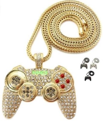 MW3 Video Game Controller Pendant Hip Hop Modern Warfare Necklace Chain ...