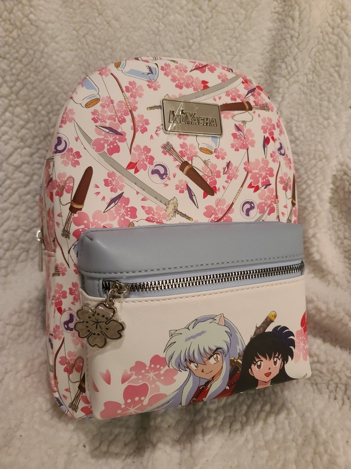 Inuyasha Anime Pink Cherry Blossom Mini Back Pack NWT | eBay