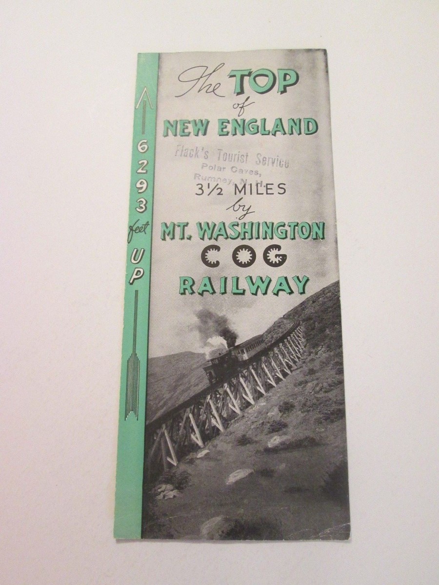 Cog Railway New Hampshire Map
