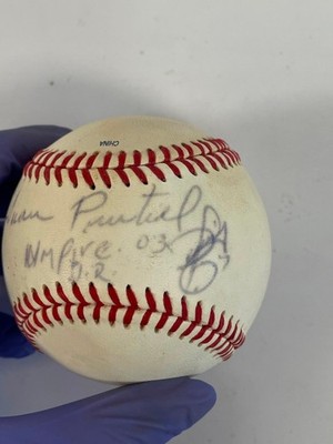 Vintage Baseball Ball with Signed Autograph | eBay