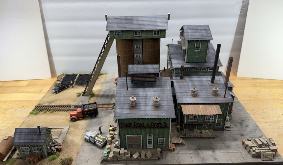 BUILT - HO - Diorama - Microscale Models “Frick Coal & Coke Co.” | eBay