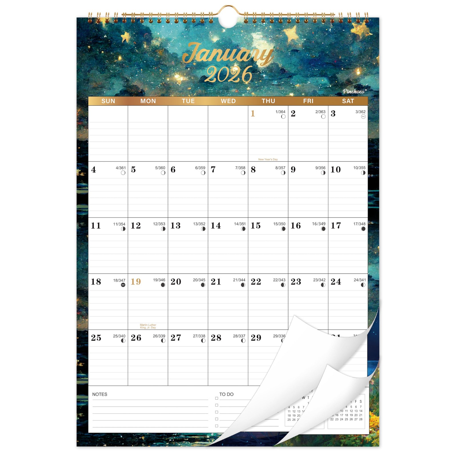 2026 Wall Calendar - 2026 Calendar, Large Calendar 2026,