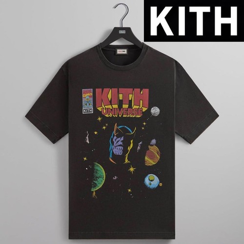 Kith Marvel x Vintage T-Shirt Limited Logo Rare Infinity Snap Thanos ...