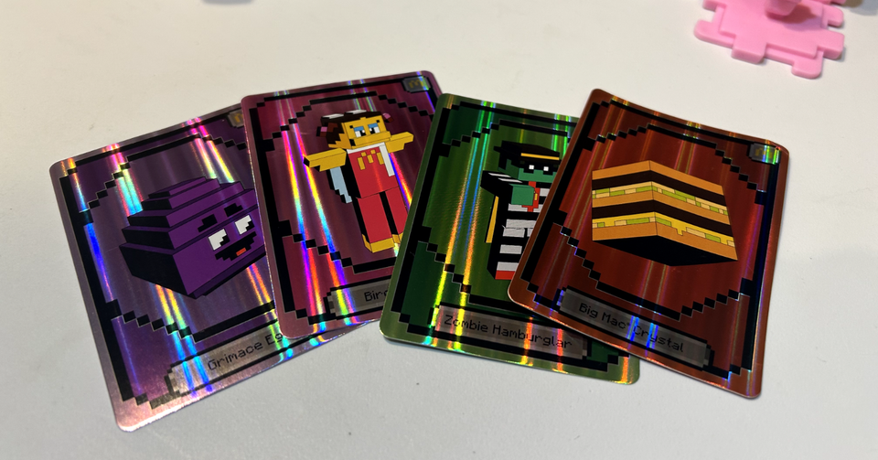 McDonalds A Minecraft Movie Happy Meal Toys | eBay UK