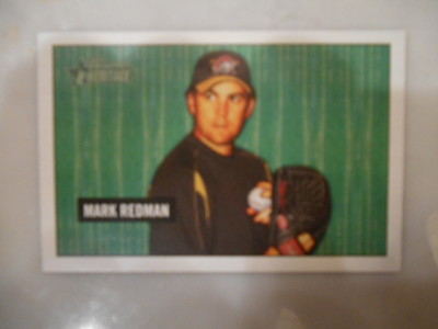 2005 Bowman/Topps 51 Heritage Mark Redman Pirates Mini #94 Baseball ...