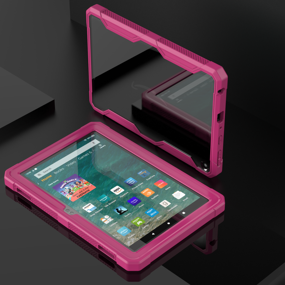 Case for Amazon Fire HD 8/HD 8 Plus (12th Gen 2022) Support Wireless ...