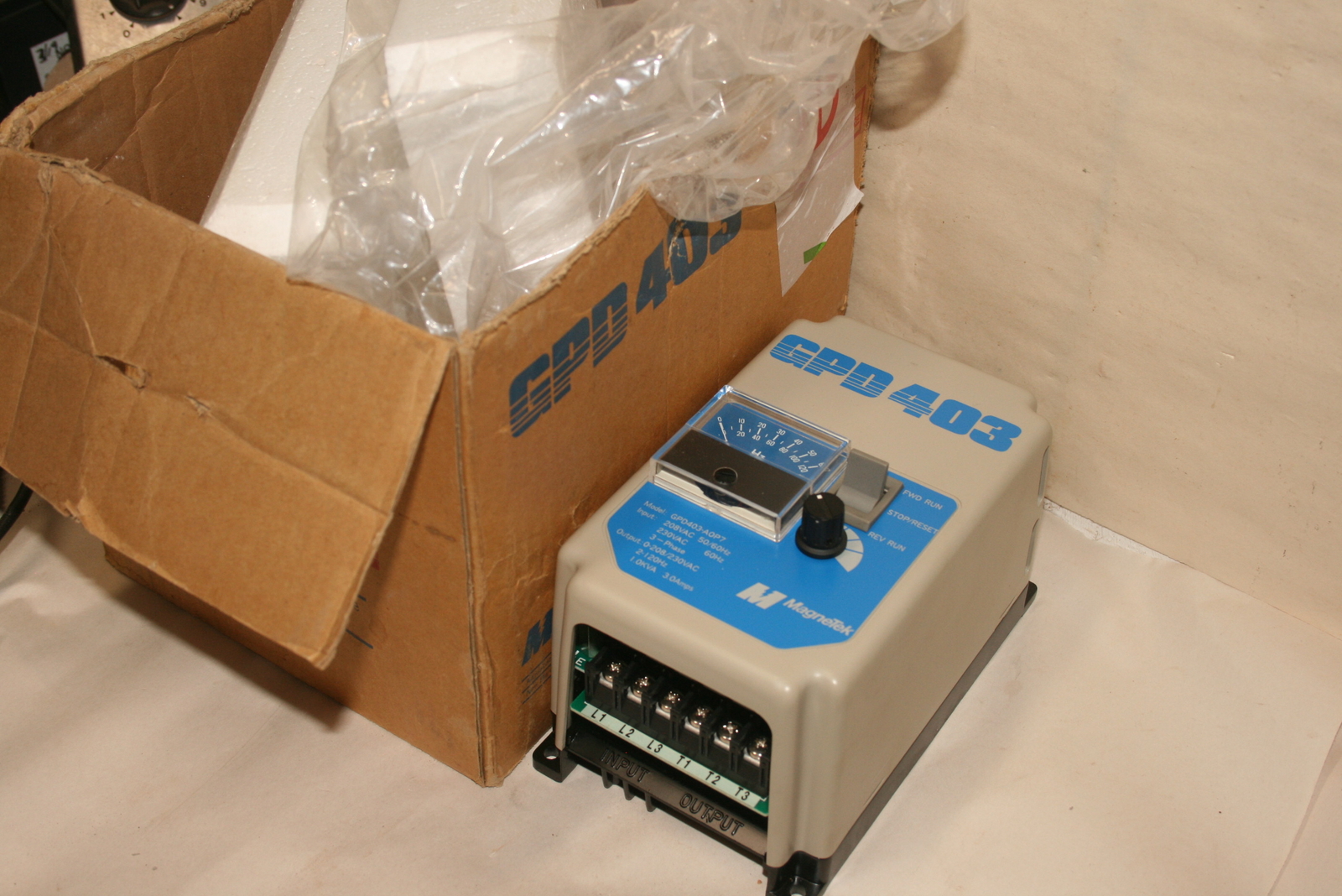 MAGNETEK GPD 403 / GPD403-A0P7 INVERTER ADJUSTABLE FREQUENCY DRIVE | eBay