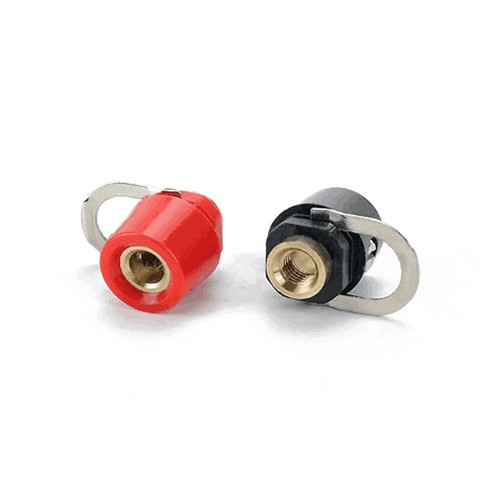 4pcs M8 Pure Copper Wire Binding Post 200A High Current Inverter ...