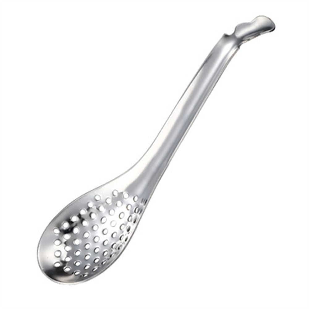 Cuisine Filter Spoon Caviar Spoon With Long Handle Ceramic Spoons Tea ...