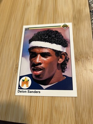 Deion Sanders Rookie Card 1990 Upper Deck Star Rookie | eBay