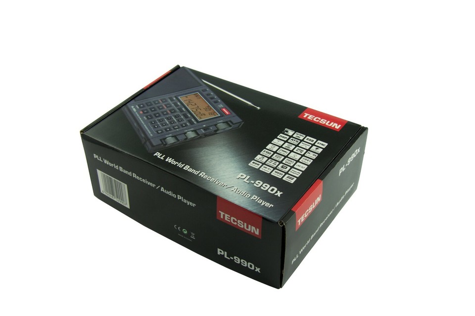 TECSUN PL-990x PLL Triple Conversion AM/FM Longwave Shortwave SSB Radio ...