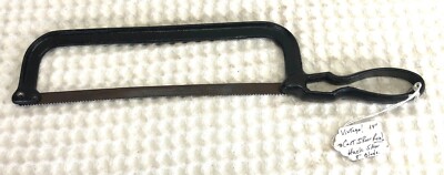 Vintage! Very Rare! 14" Cast Iron Hack Saw | eBay