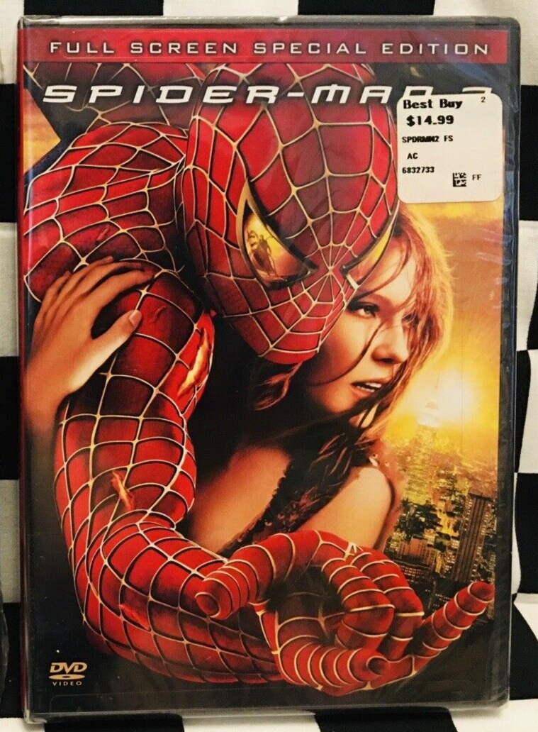 Spider-Man 2 DVDs 2004, 2-Disc Set, Full Screen Special Edition NEW ...