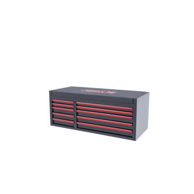 55 Premium 10 Drawer Double Bay 500 lb Tool Box (Matte Black) | eBay