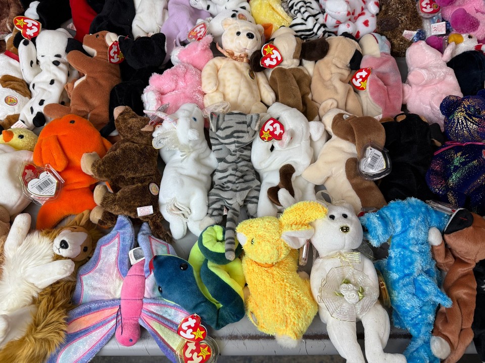 ~~LOT OF 130 TY BEANIE BABIES COLLECTION - RARE & HTF BEANIES | eBay