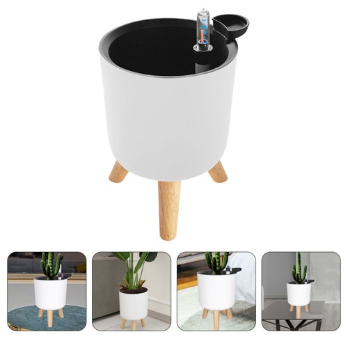 Automatic Watering Flower Pot Self Pots with Stands Floor Standing | eBay