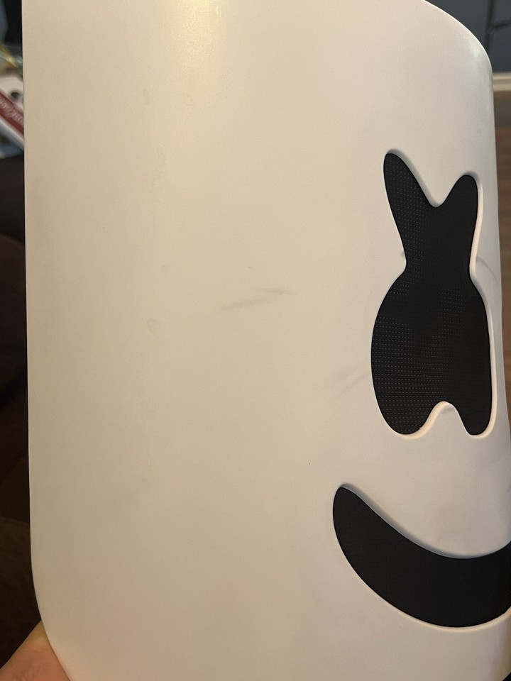 Marshmello Helmet Costume Halloween Party DJ Mask, Cosplay Head | eBay